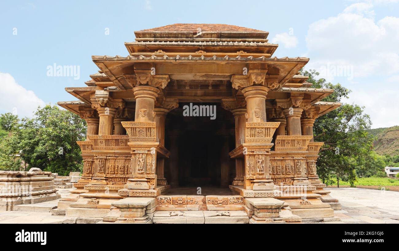 Rear View of Sas Bahu or Sahastra Bahu Temple, Nagda, Rajasthan, India ...