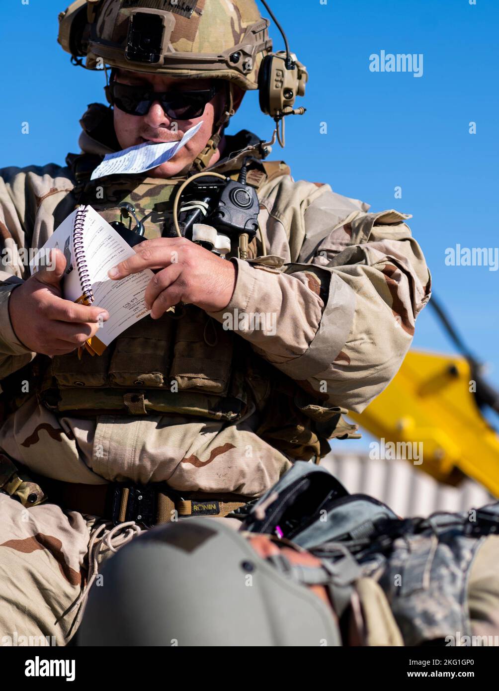 U.S. Air Force Staff Sgt. Kyle Fletcher, 375th Explosive Ordinance ...