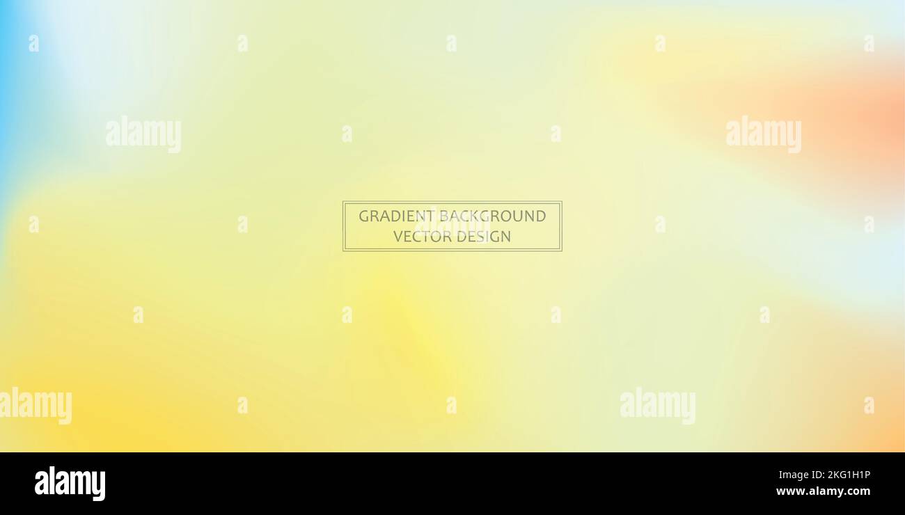 Panoramic web template multicolor gradient background, stylish design ...