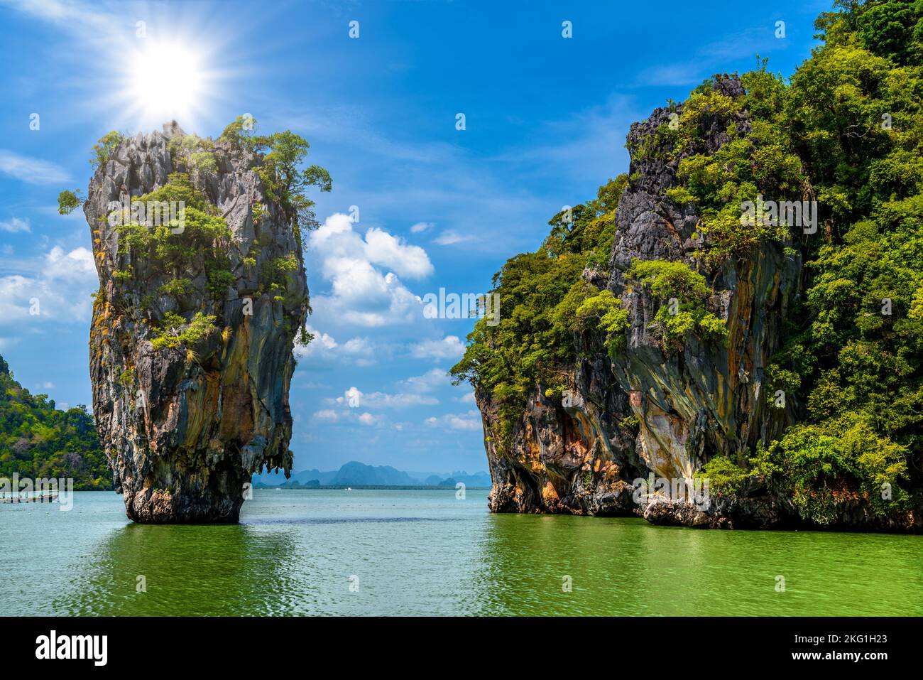 Rocks on James Bond island, Khao Phing Kan, Ko Tapu, Ao Phang-nga ...