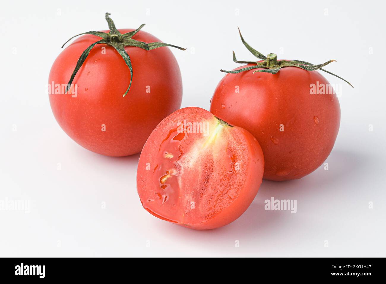 tomato, cherry tomato, mini tomato, small tomato isolated on white ...