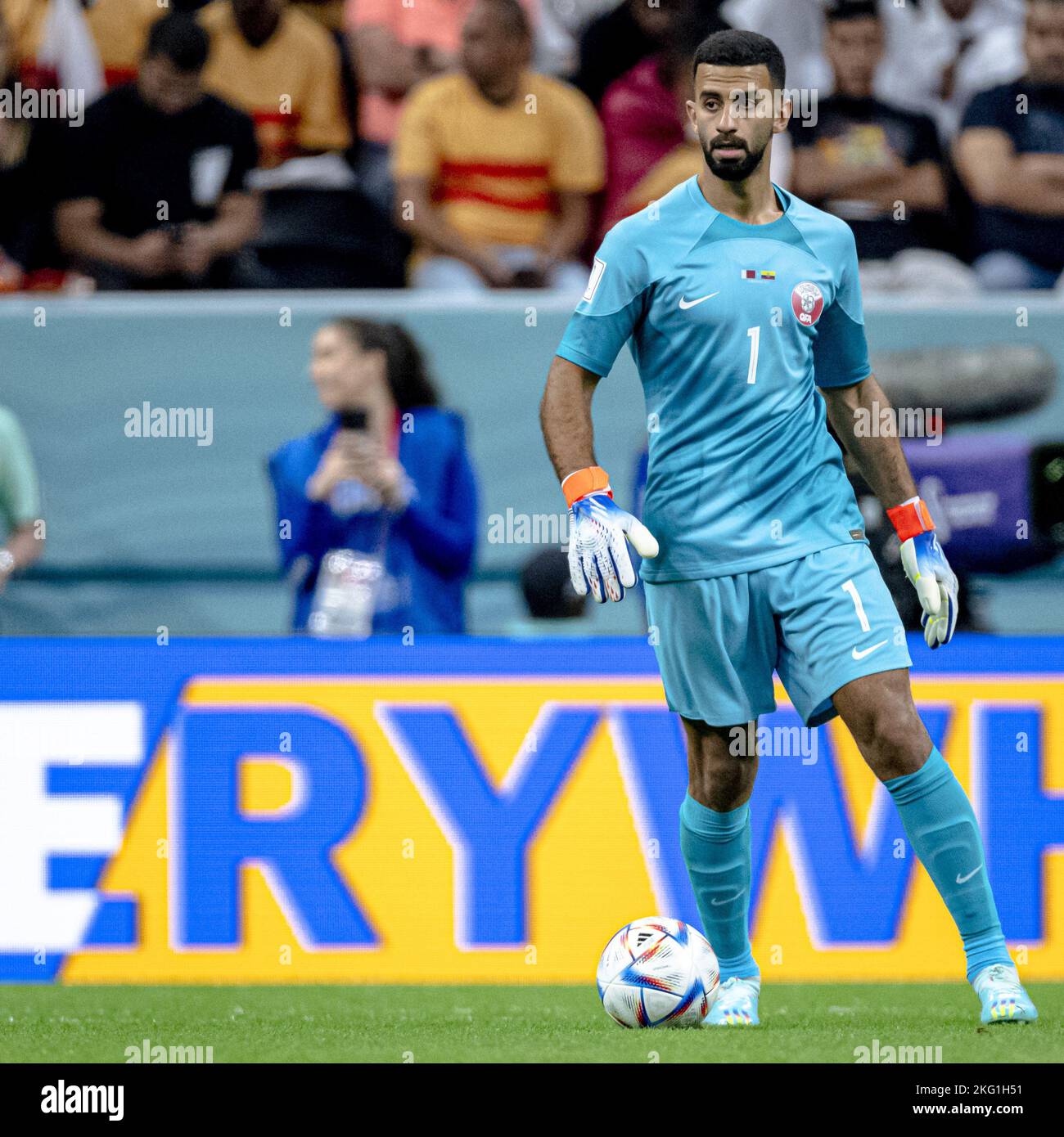 DOHA, 20-11-2022 Al-Bayt Stadium World Cup 2022 in Qatar between Qatar ...