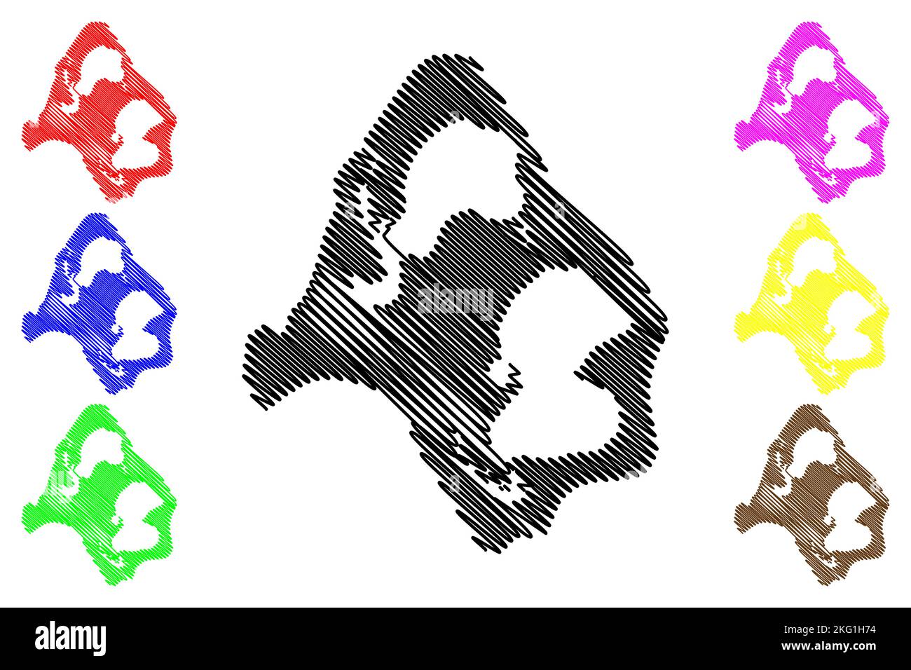 Maiao island (France, French Republic, Pacific Ocean, Society Islands ...