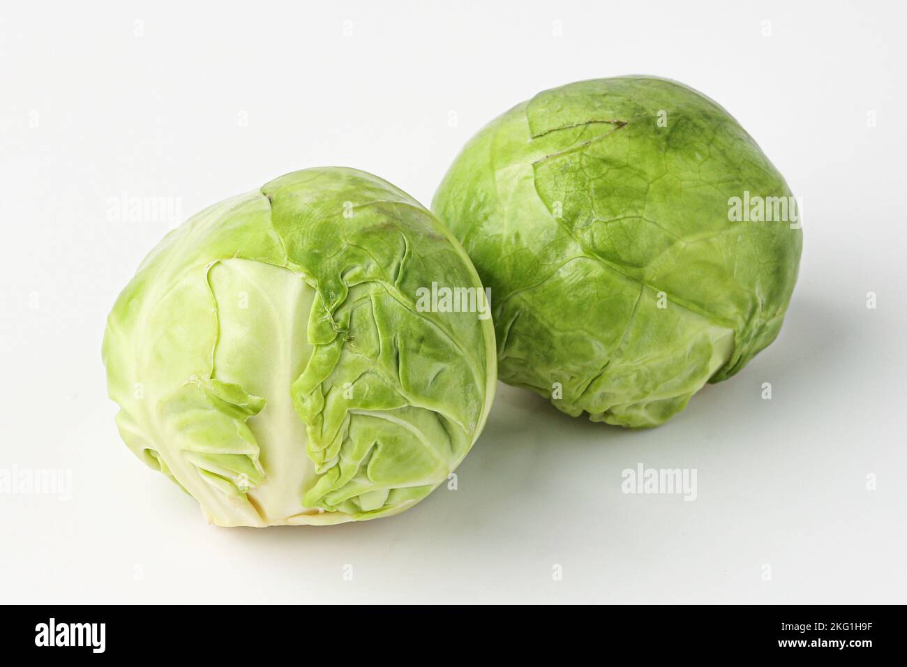 cabbage, mini cabbage, small cabbage isolated on white background Stock ...