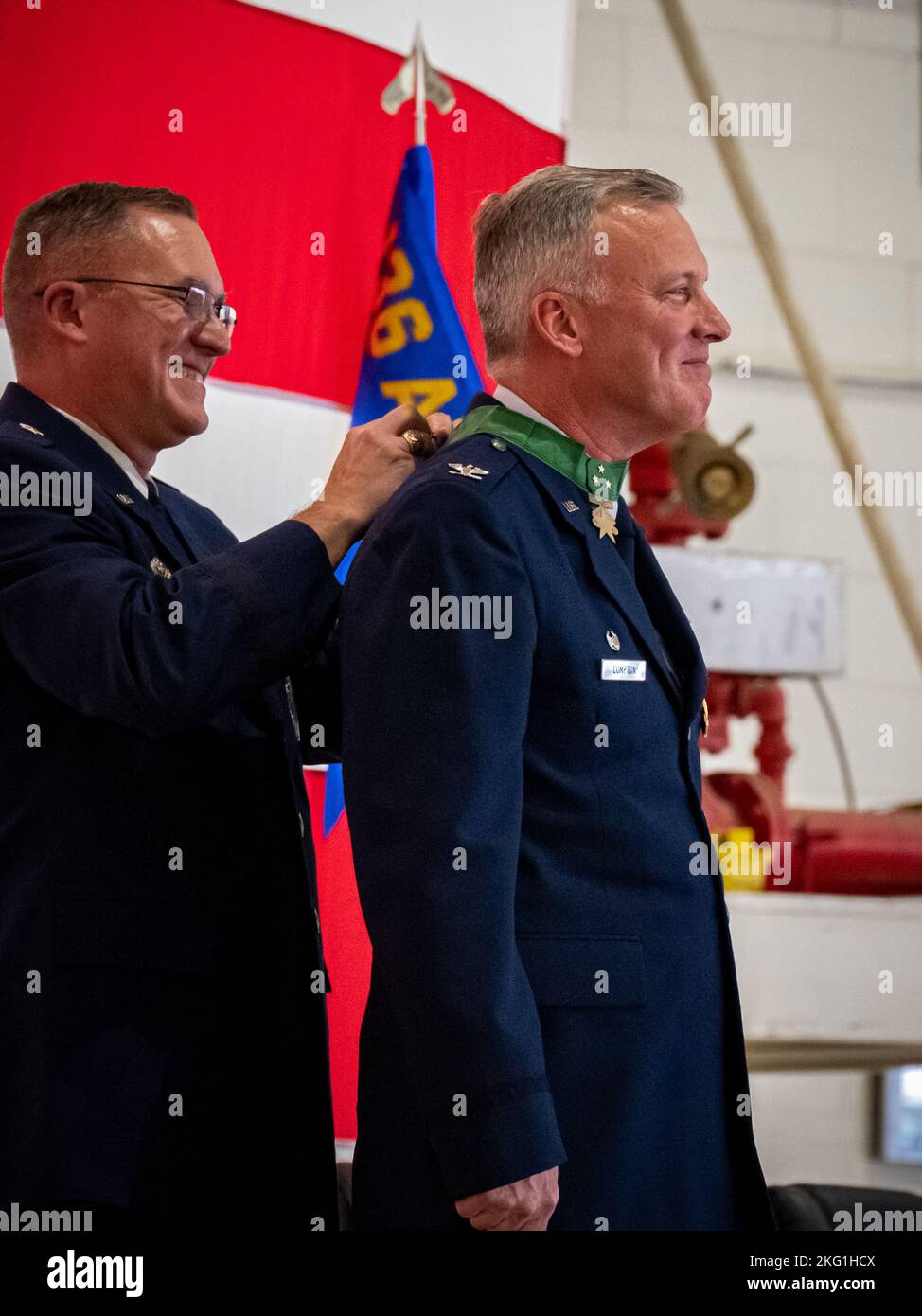 (left to right) Texas Air National Guard Chief of Staff Brig. Gen ...