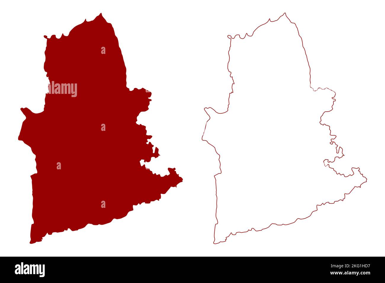 Map of great valley Cut Out Stock Images & Pictures - Alamy