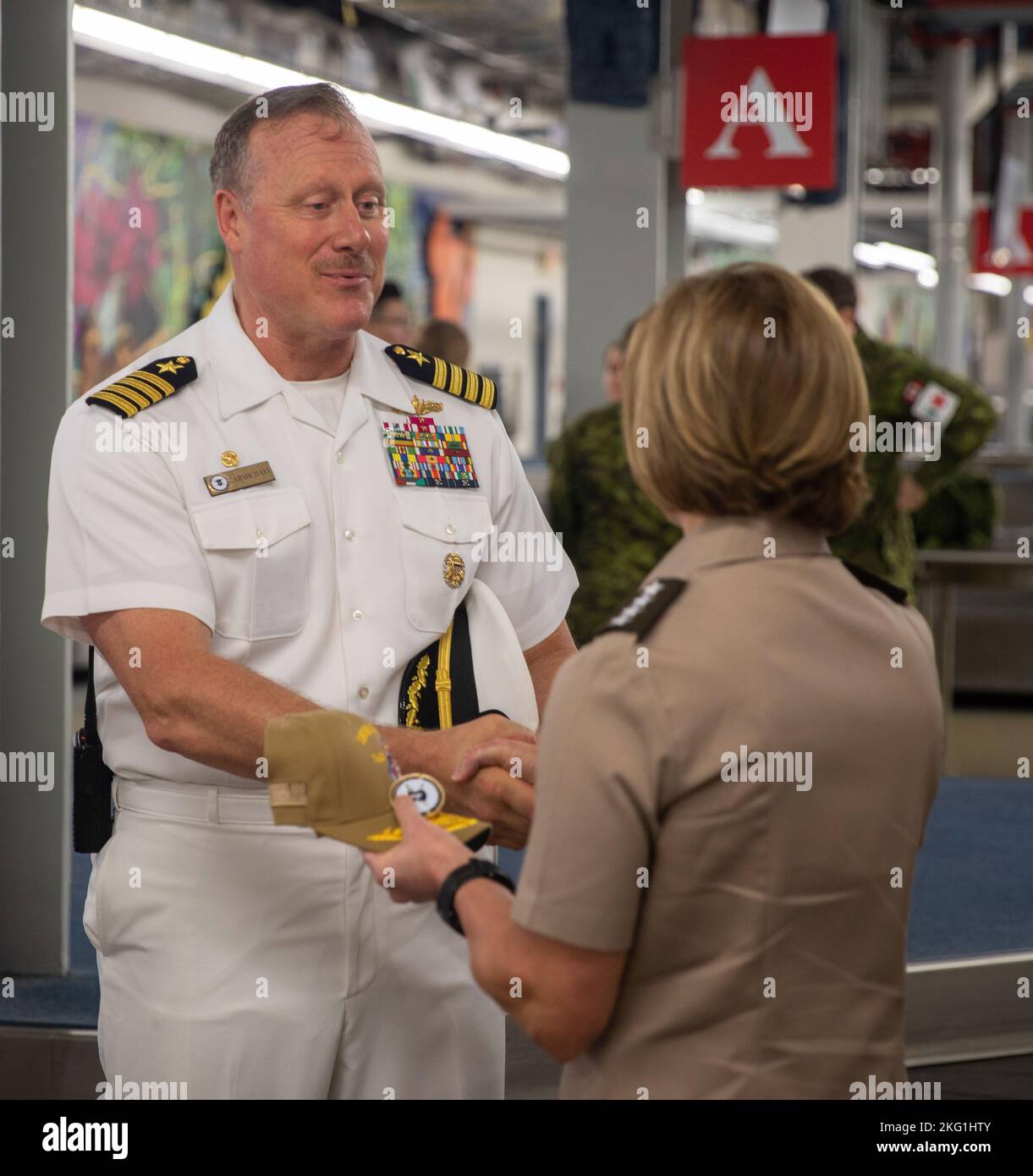 221023-N-VQ841-1035 MIAMI (Oct. 23, 2022) Capt. Bryan Carmichael ...