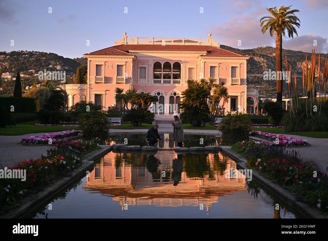 The Villa Ephrussi de Rothschild, also called Villa Ile de France, is ...