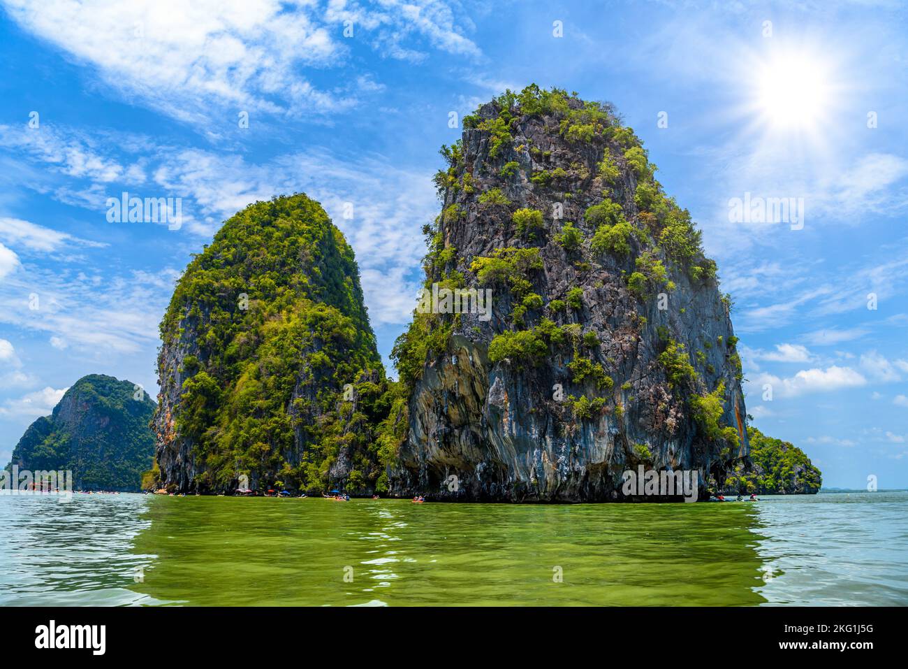 Rocks on James Bond island, Khao Phing Kan, Ko Tapu, Ao Phang-nga ...