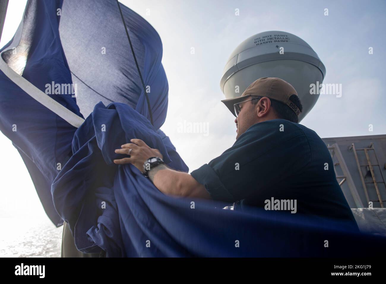 221023-N-FD648-1023 ADRIATIC SEA (Oct. 23, 2022) Quartermaster 3rd ...