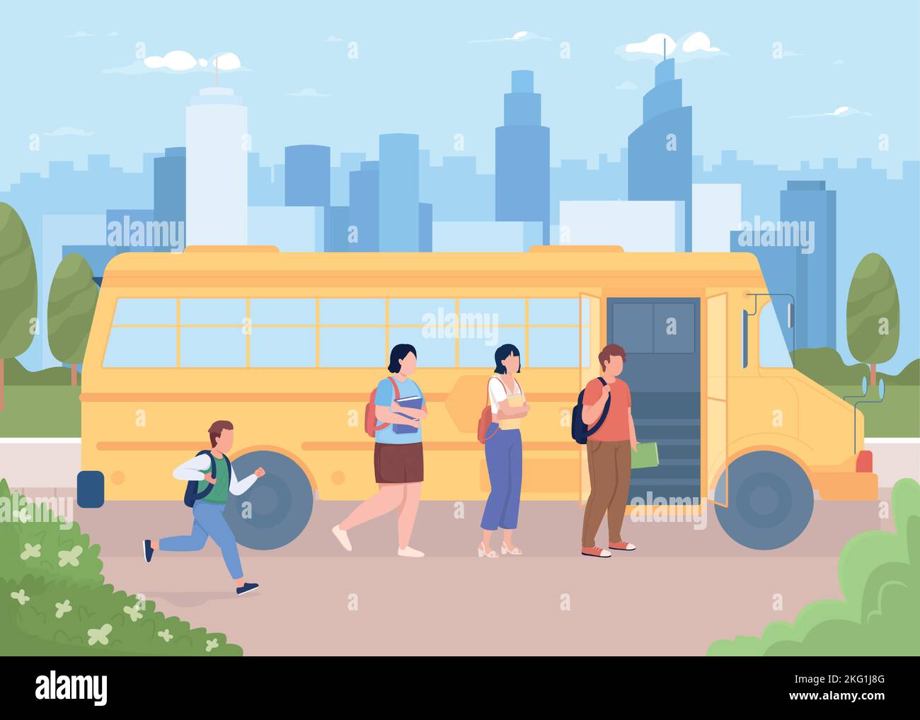 Asian student boarding school Stock Vector Images - Alamy