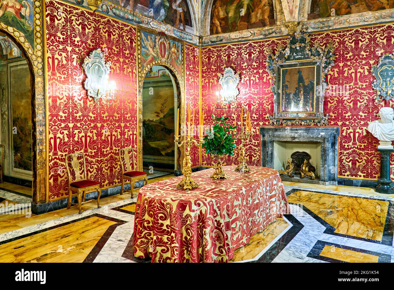 Rome Lazio Italy. Colonna Art Gallery in Palazzo Colonna. Princess ...