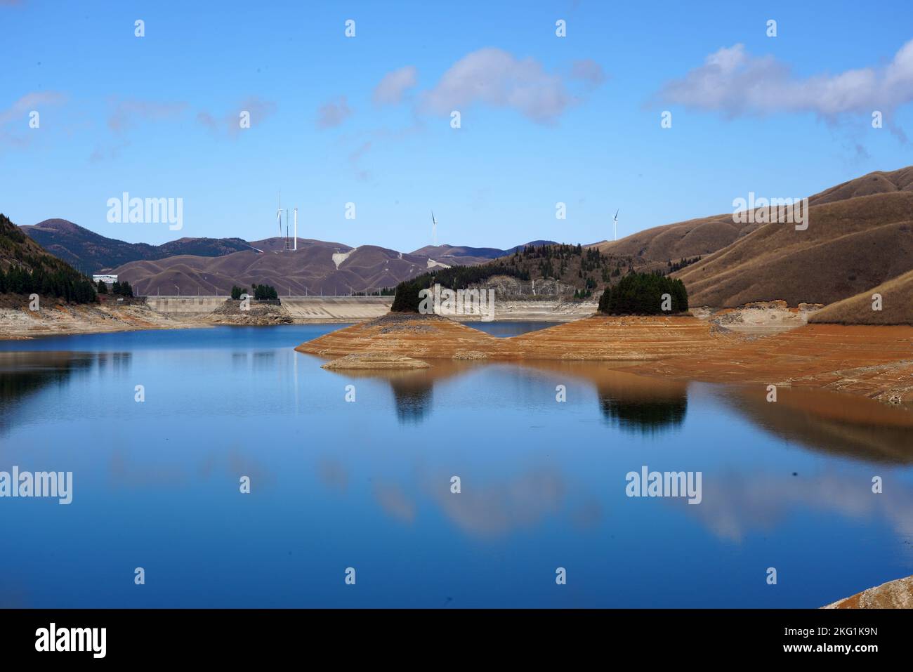 Aerial photos show the splendid views of Tianhu Naitonal Wetland Park ...