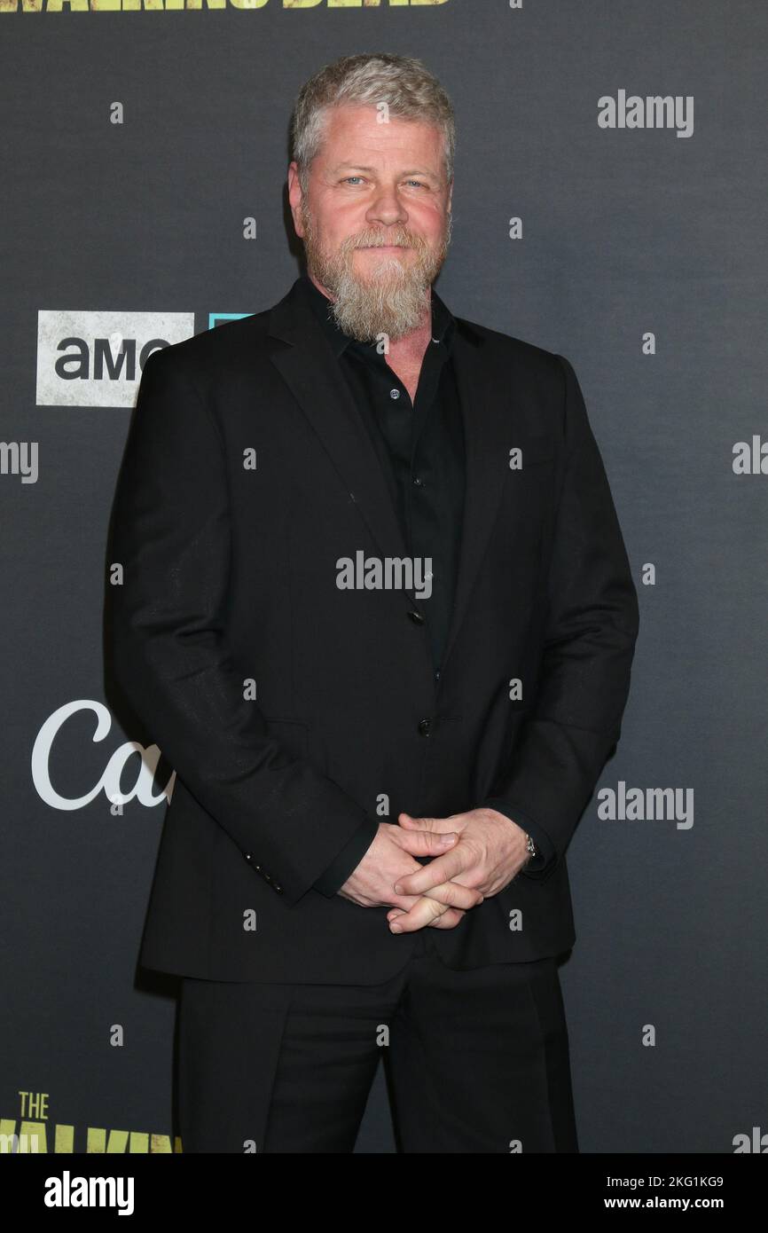 LOS ANGELES - NOV 20: Michael Cudlitz at The Walking Dead Finale at ...