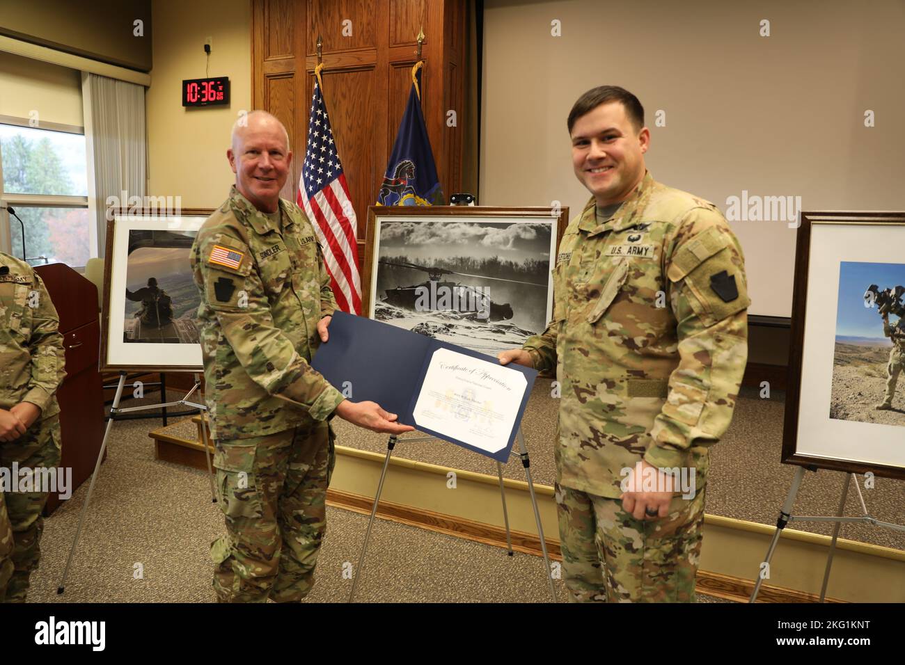 U.S. Army Warrant Officer William Fletcher, assigned to the 1-224th ...