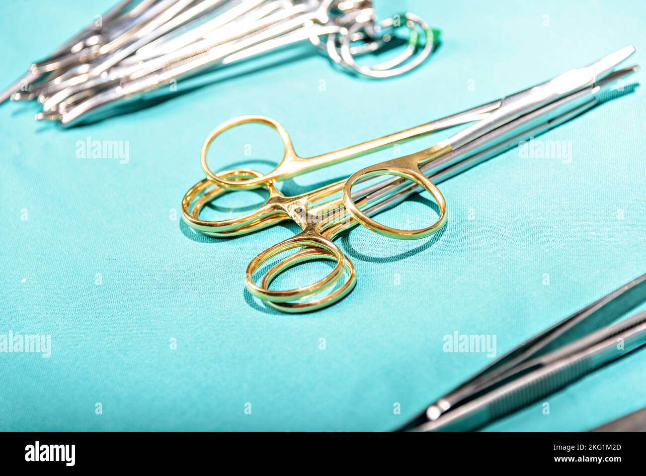 Surgical instruments in the operating room Stock Photo - Alamy