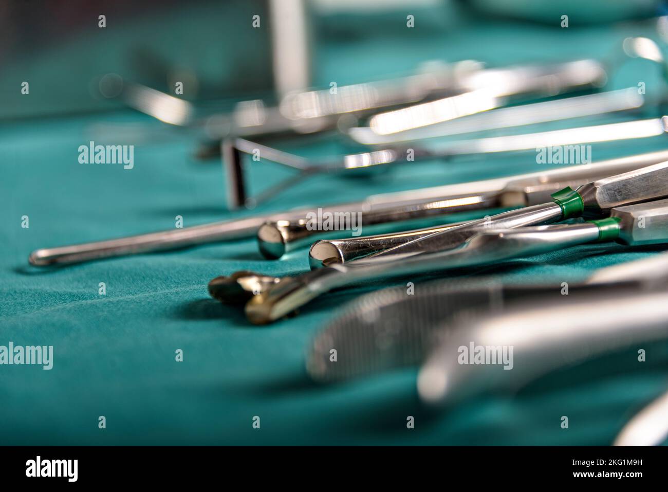 Surgical instruments in the operating room Stock Photo - Alamy