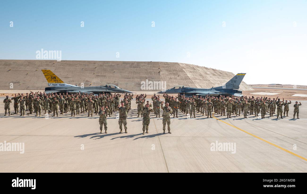 79th expeditionary fighter generation squadron hi-res stock photography ...