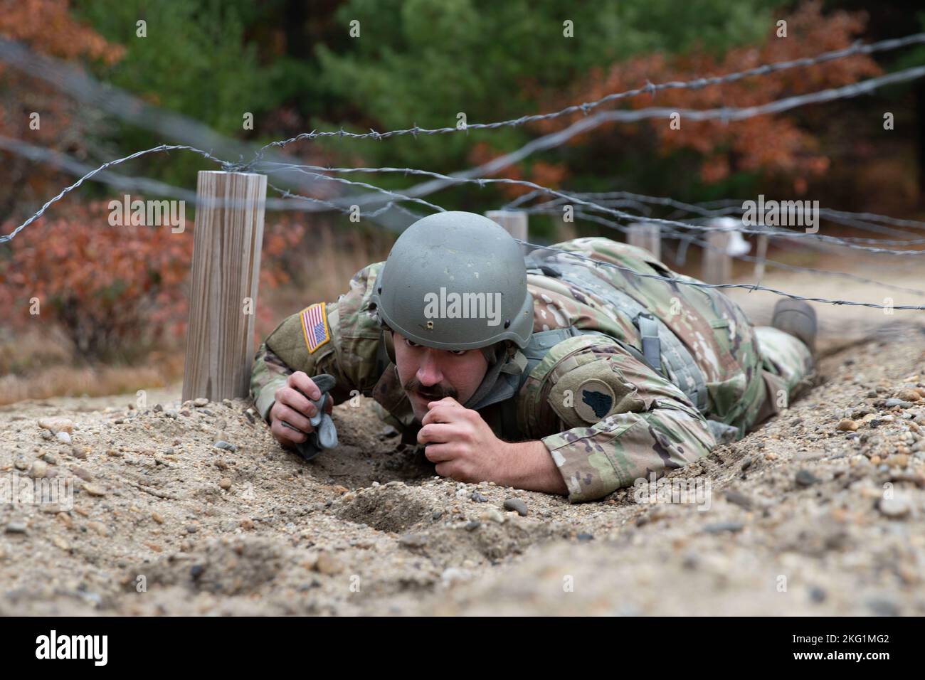 Spc. Kevin Caladie, a Soldier from Alpha Company of the 3rd Battalion ...