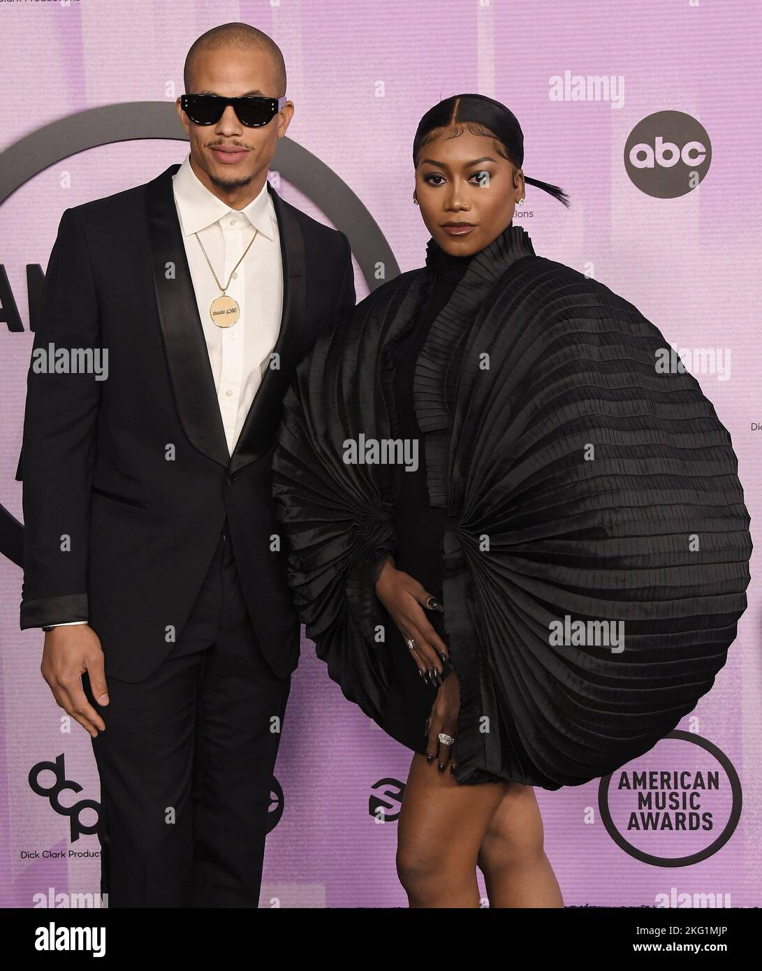 Los Angeles, USA. 20th Nov, 2022. (L-R) Raysean Hairston and Muni Long ...