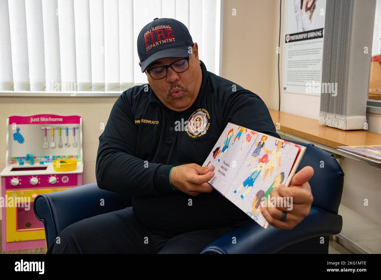 YOKOSUKA, Japan (Oct. 24, 2022) — Fire Prevention Chief John E. Serrato ...