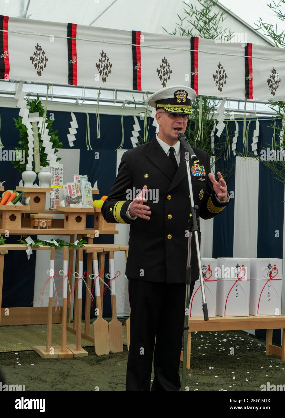 YOKOSUKA, Japan (Oct. 24, 2022) – Rear Adm. Carl A. Lahti, Commander ...