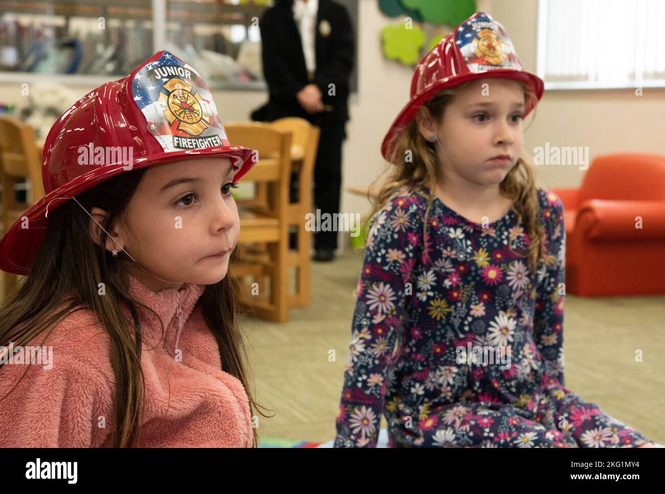 YOKOSUKA, Japan (Oct. 24, 2022) — Children listen as Fire Prevention ...