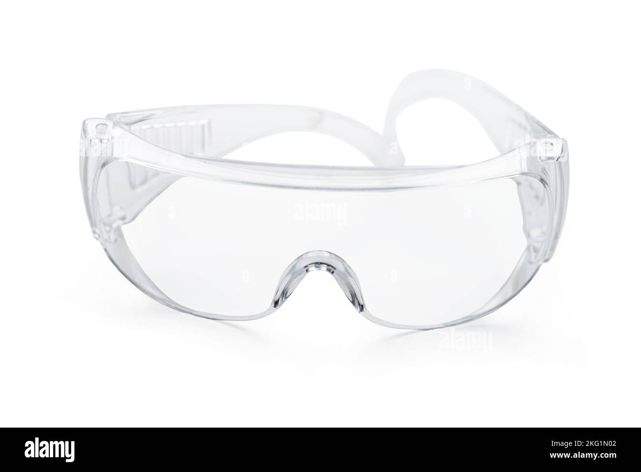 work tool, protective goggles on a white isolated background Stock ...