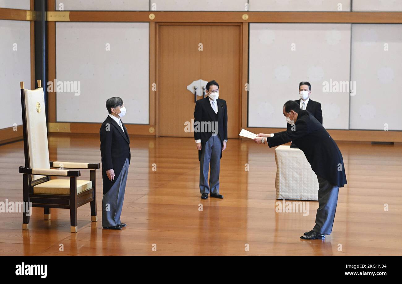 New Japanese Internal Affairs and Communications Minister Takeaki ...