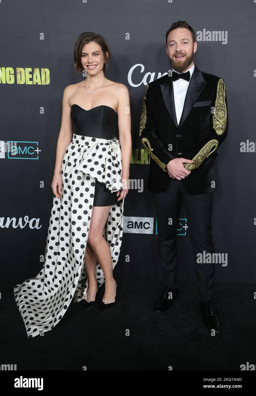 Los Angeles, Ca. 20th Nov, 2022. Lauren Cohan, Ross Marquand at The ...
