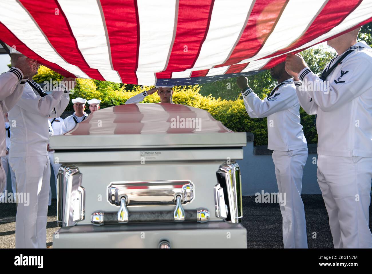 U.S. Navy Sailors assigned to Navy Region Hawaii and the Defense POW ...