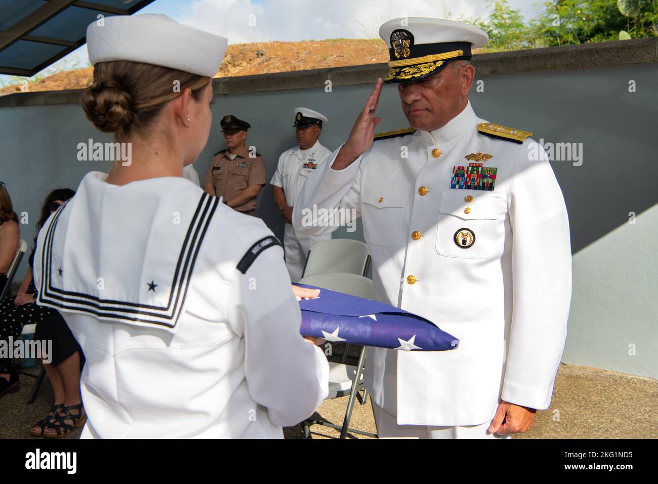 U.S. Navy Rear Adm. Darius Banaji, Defense POW/MIA Accounting Agency ...