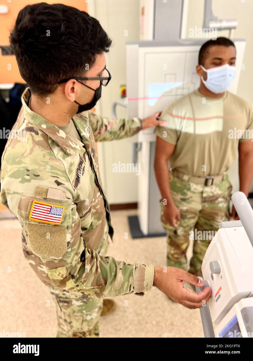 Sgt. Darrell Antonetty-Torres, radiology specialist at Bayne-Jones Army ...