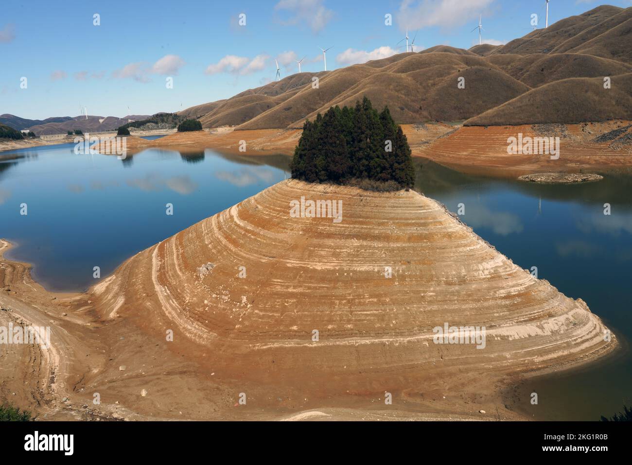 Aerial photos show the splendid views of Tianhu Naitonal Wetland Park ...