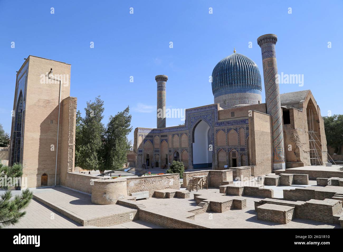 Guri Amir, Samarkand, Samarkand Province, Uzbekistan, Central Asia ...