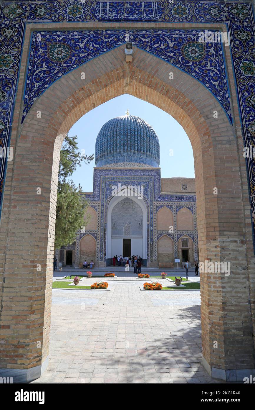 Entrance Gateway (only surviving part of original madrasa), Guri Amir ...