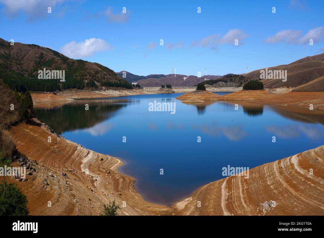 Aerial photos show the splendid views of Tianhu Naitonal Wetland Park ...