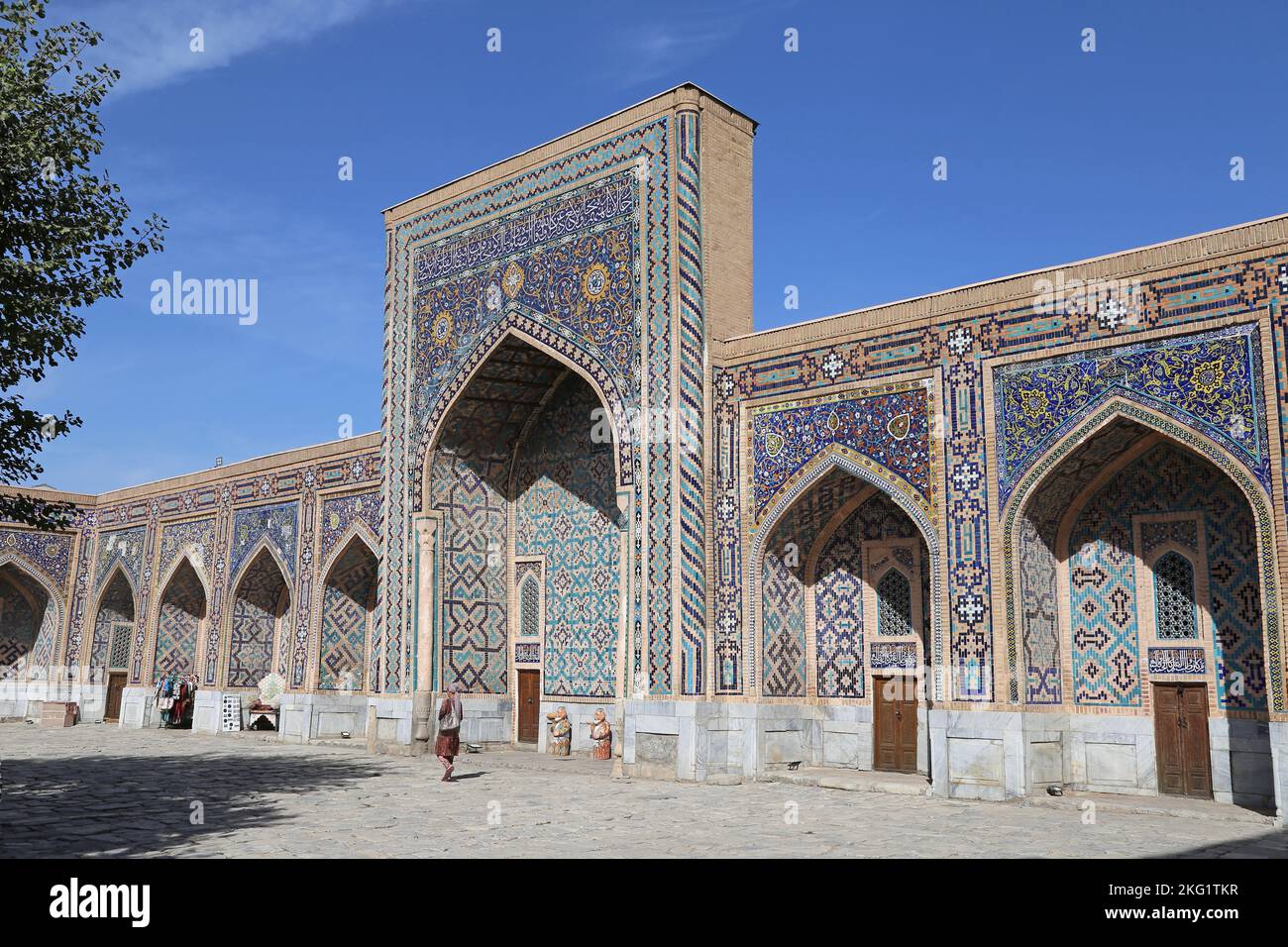 Tilla Kari (Gold Covered) Madrasa, Registan, Samarkand, Samarkand ...
