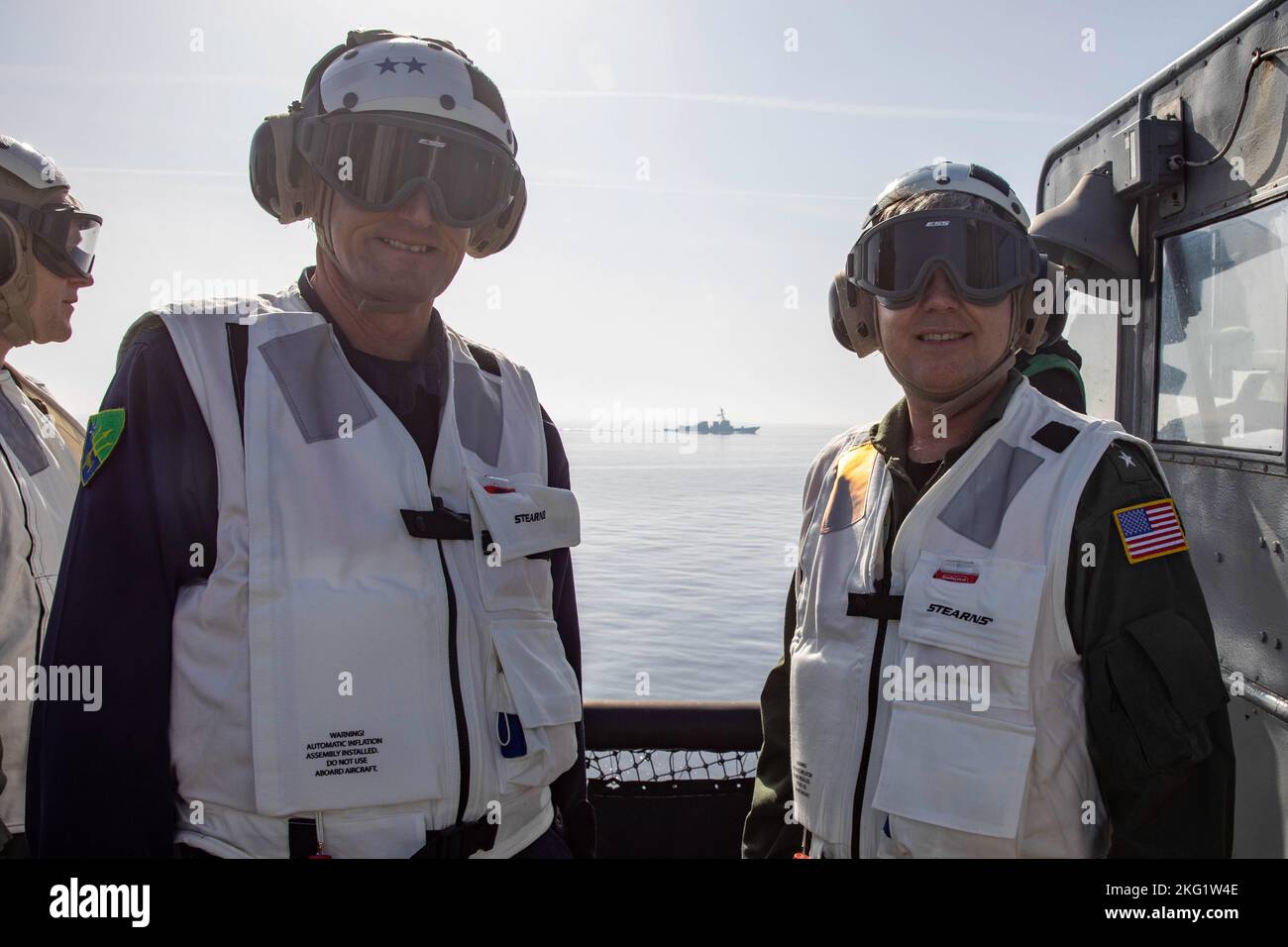 221025-N-OL632-2398 ADRIATIC SEA (Oct. 25, 2022) Royal Navy Rear Adm ...