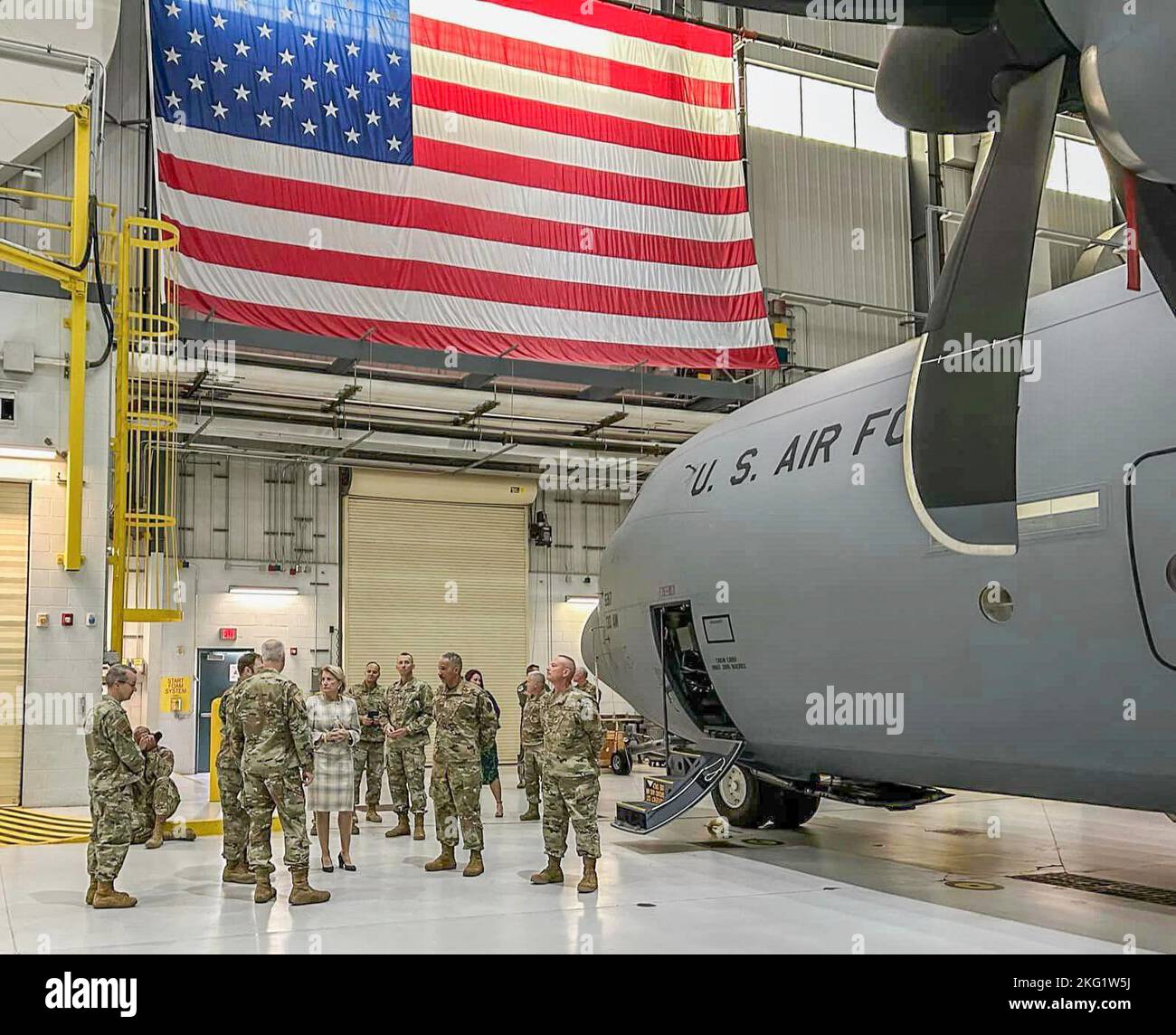 Senator Shelley Moore Capito toured the 130th Airlift Wing, located on ...