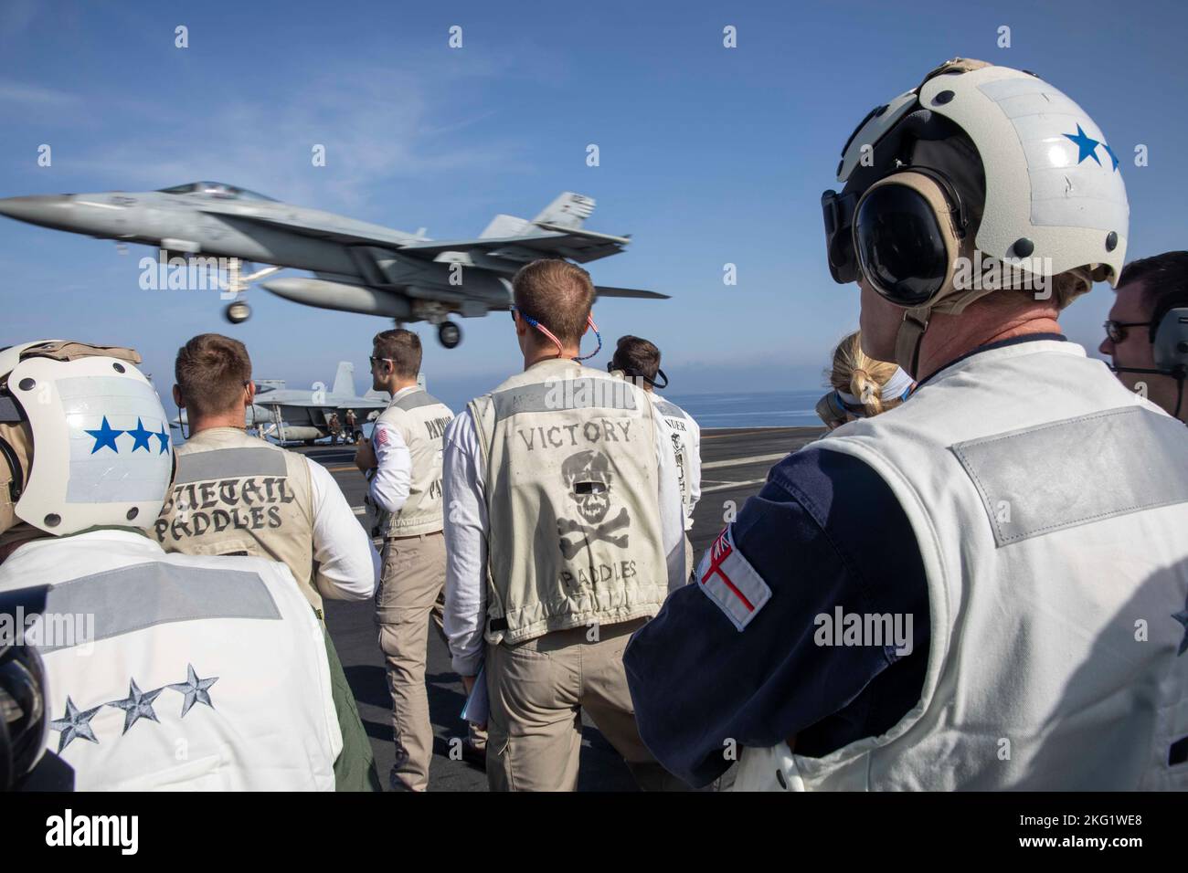 231025-N-OL632-2475 ADRIATIC SEA (Oct. 25, 2022) Royal Navy Rear Adm ...