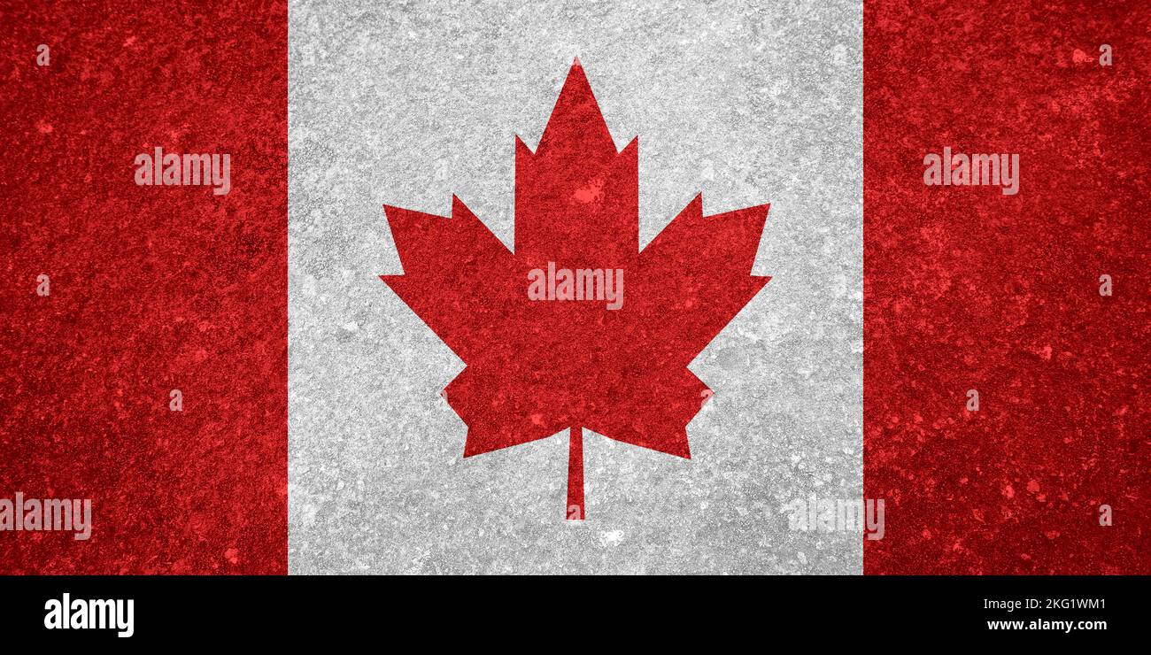 canada flag texture as background Stock Photo - Alamy