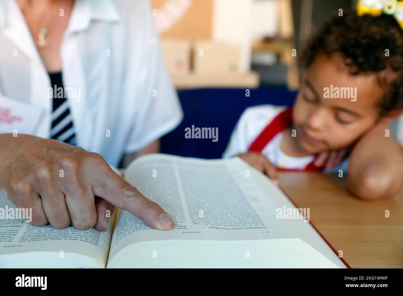 Catholic Church. Catechism for children. Switzerland Stock Photo - Alamy