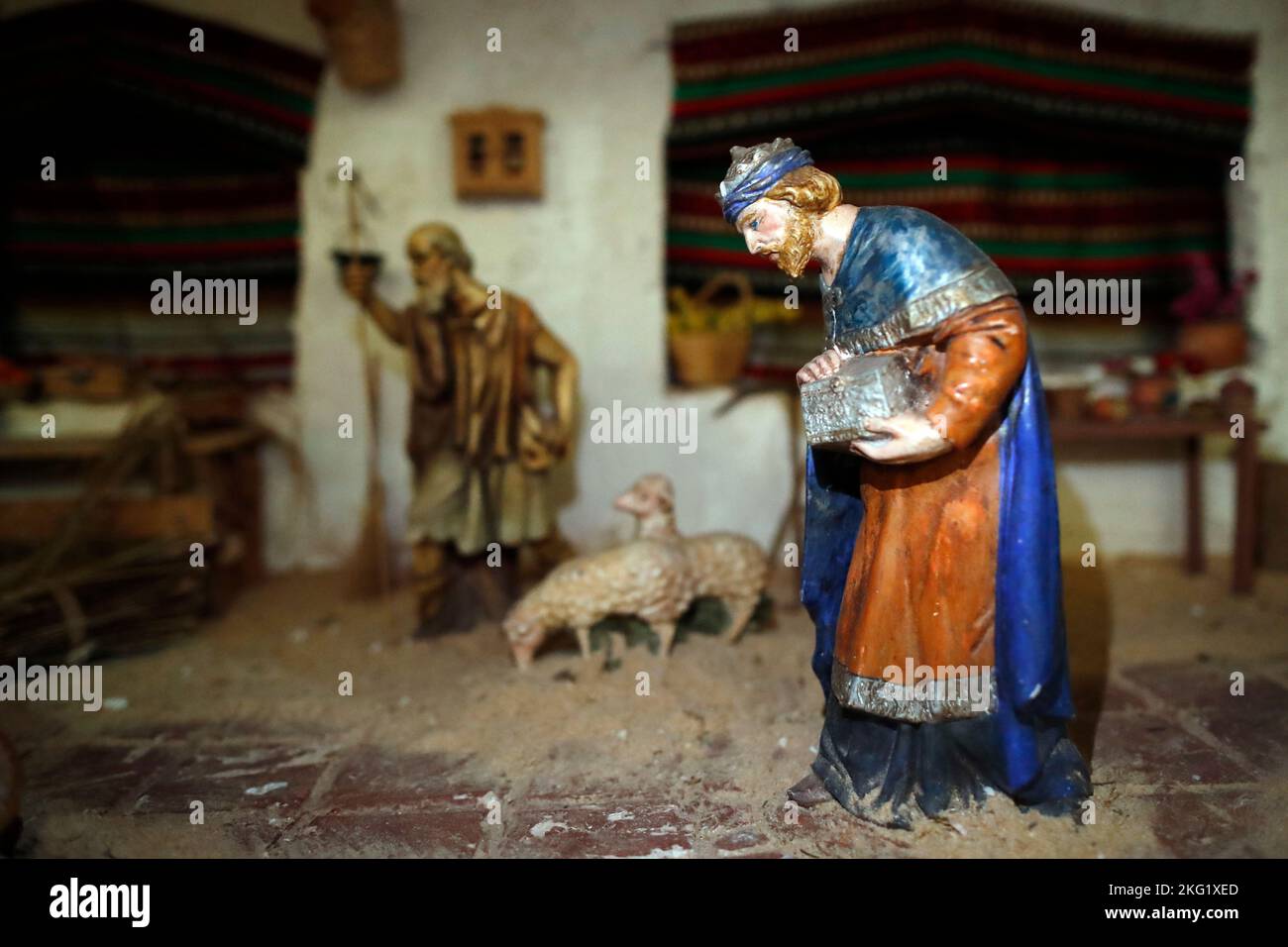 Saint Dominic church. Nativity. Adoration of the Child Jesus by the ...