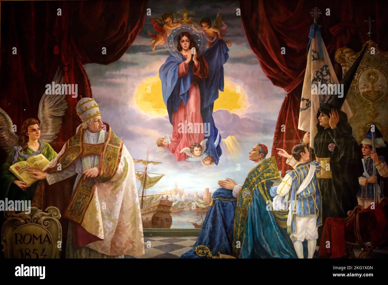 Catholic church of the immacula hi-res stock photography and images - Alamy