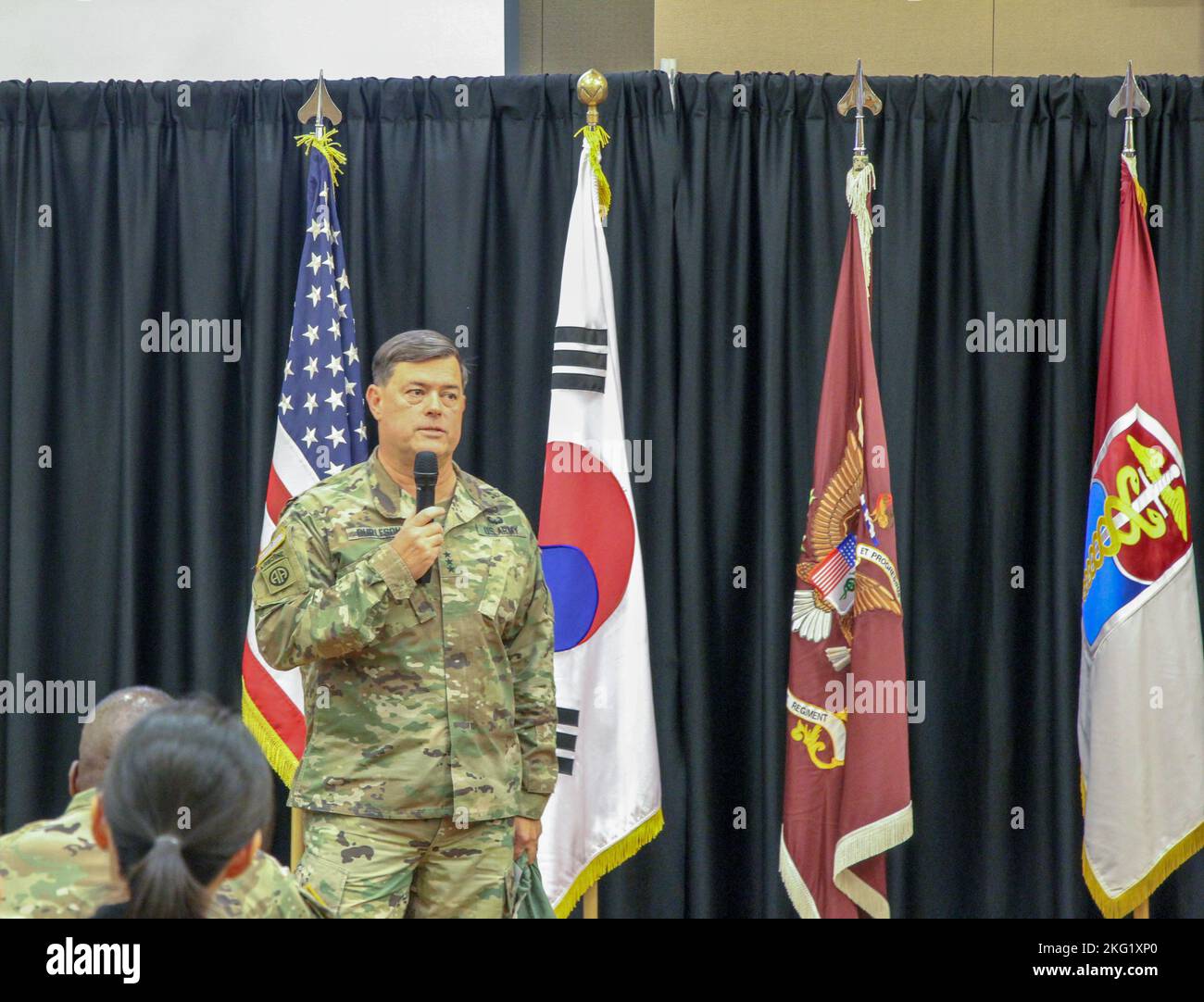 8th Army Commanding General, Lt. Gen. Willard Burleson III guest ...