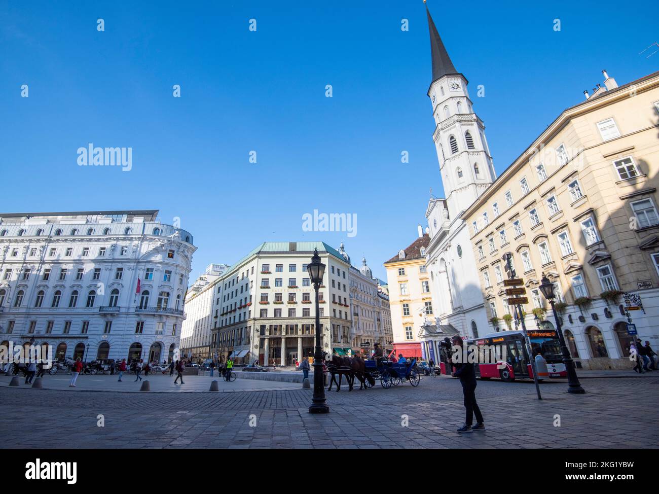 Michaelerplatz square hi-res stock photography and images - Alamy