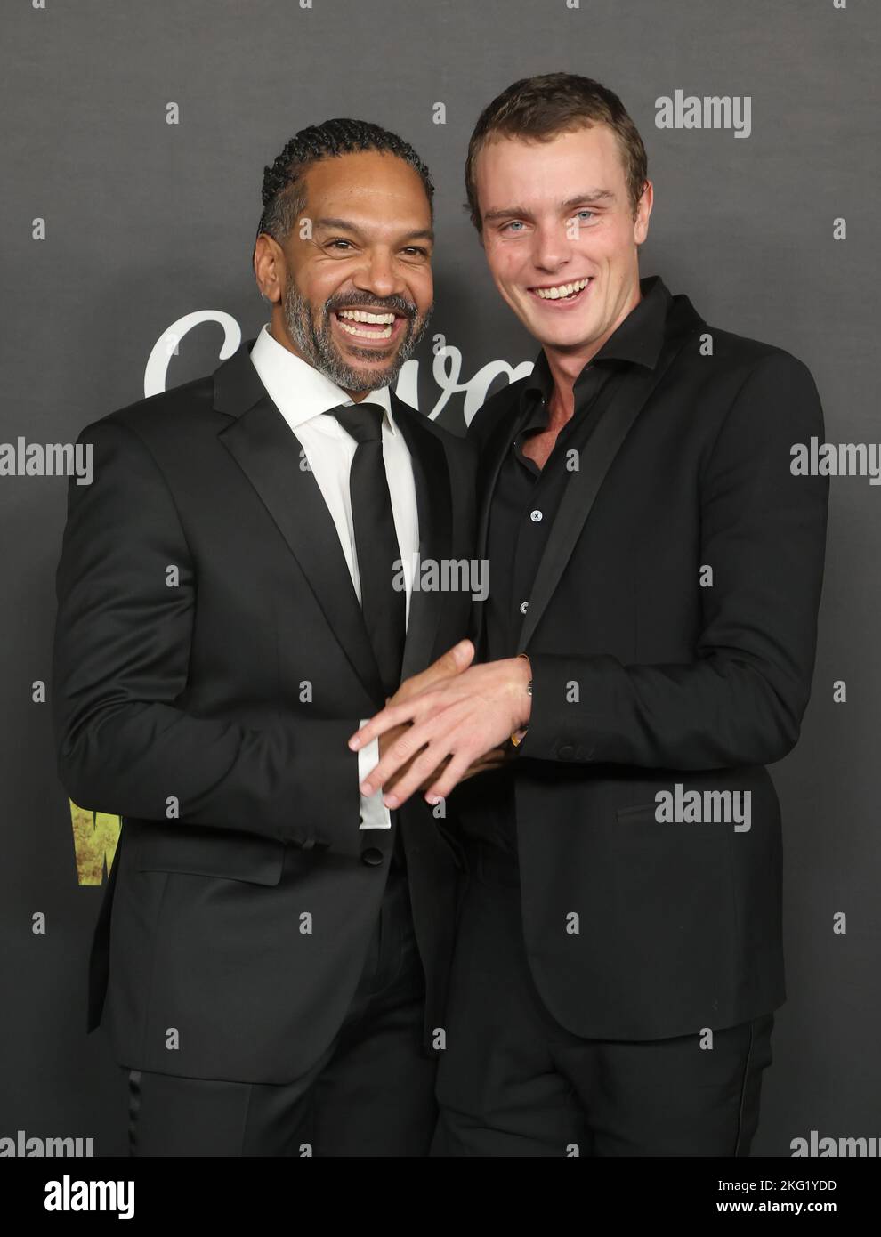 Los Angeles, Ca. 20th Nov, 2022. Khary Payton, Macsen Lintz at The ...