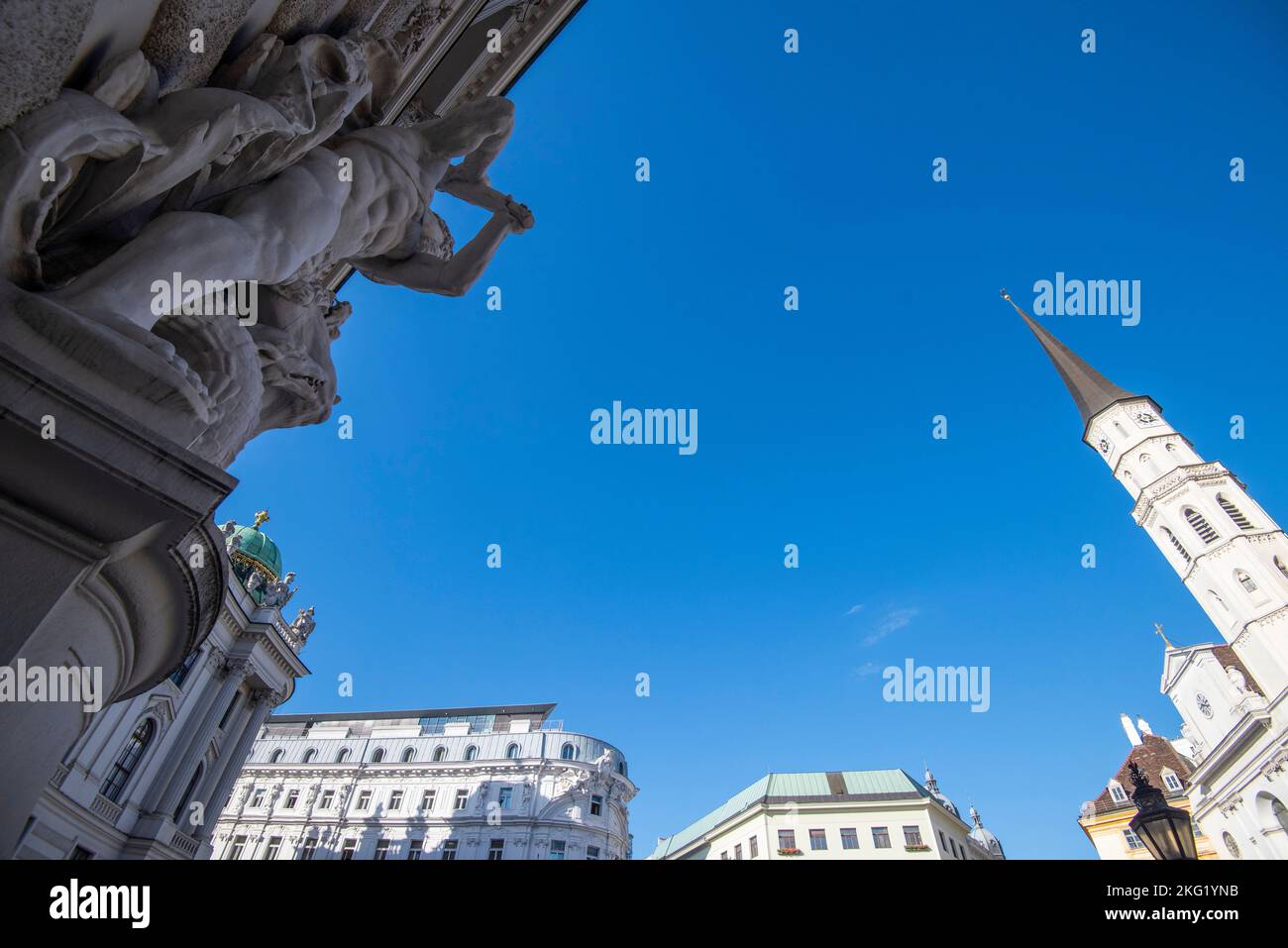 Vienna roman ruins michaelerplatz hi-res stock photography and images ...