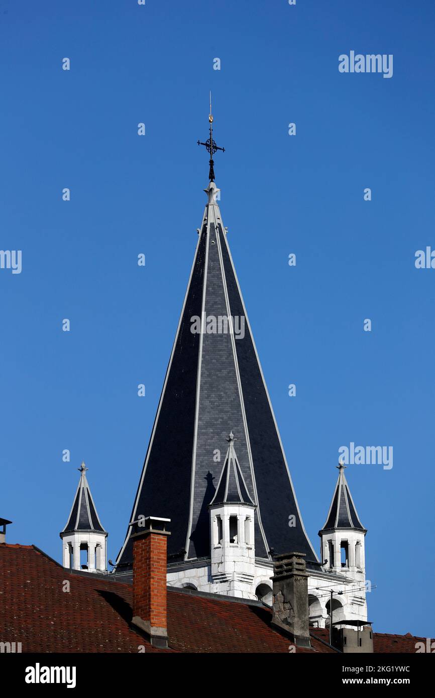 Notre Dame de Liesse church. Annecy. France Stock Photo - Alamy
